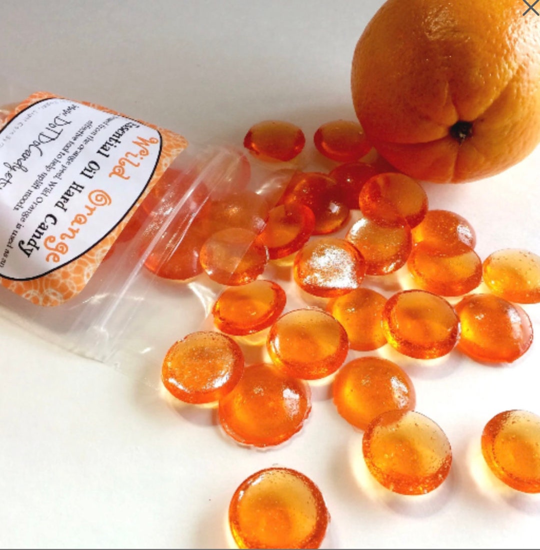 WILD ORANGE, Essential Oil Hard Candy, 5oz - Etsy