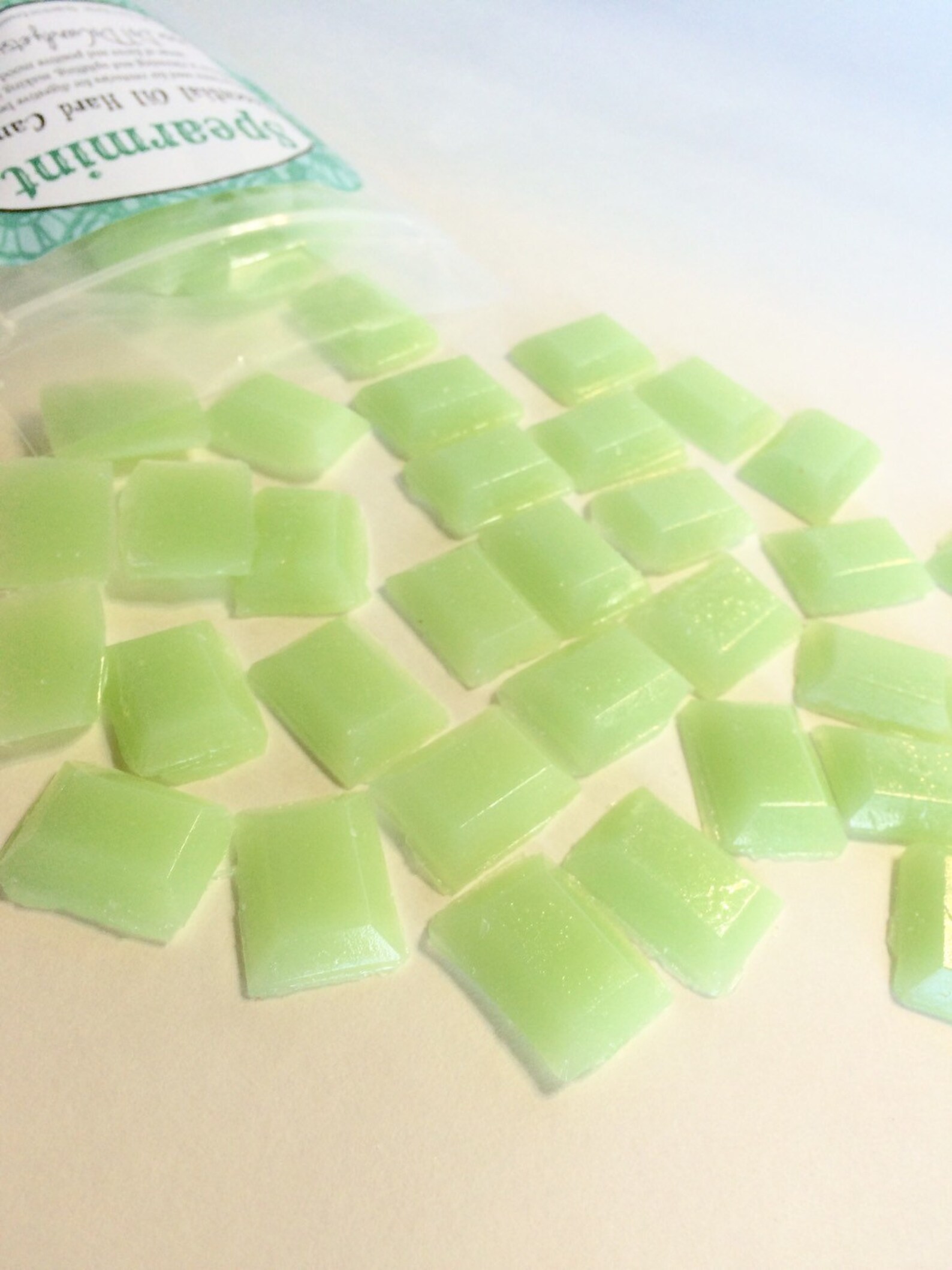 SPEARMINT Essential Oil Hard Candy 5oz - Etsy