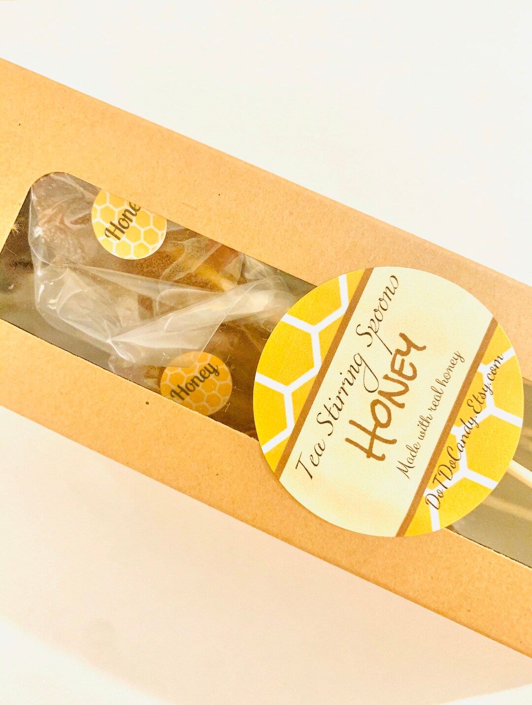 HONEY Tea Stirring Spoons Made With Real Local Honey - Etsy
