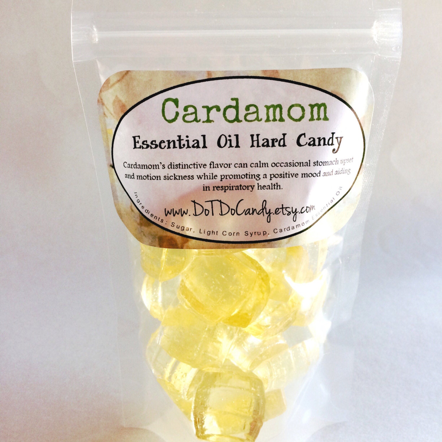 CARDAMOM, Essential Oil Hard Candy 5oz - Etsy