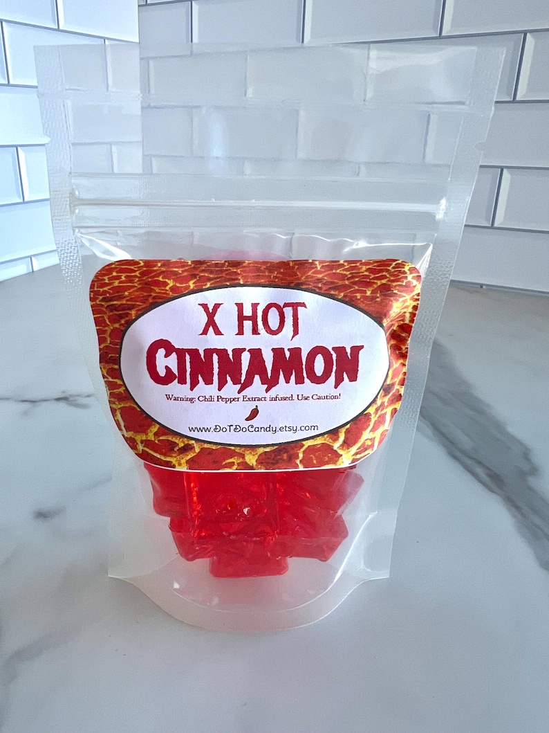 HOT CINNAMON, Essential Oil Hard Candy 5 Oz - Etsy