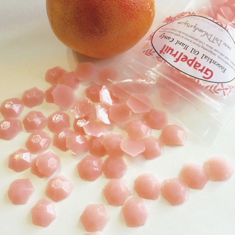 GRAPEFRUIT, Essential Oil Hard Candy, 5oz - Etsy