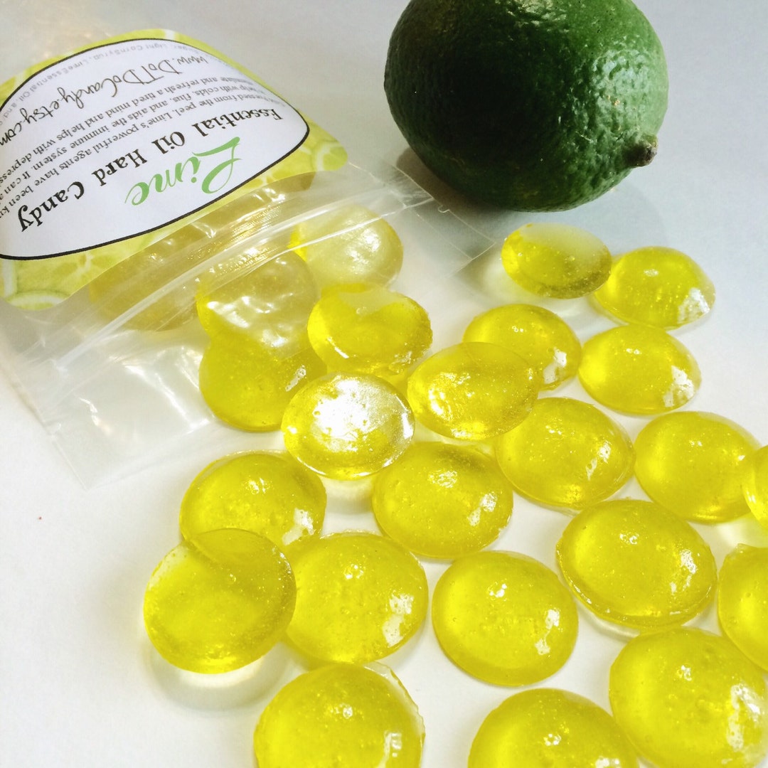 LIME, Essential Oil Hard Candy, 5oz - Etsy