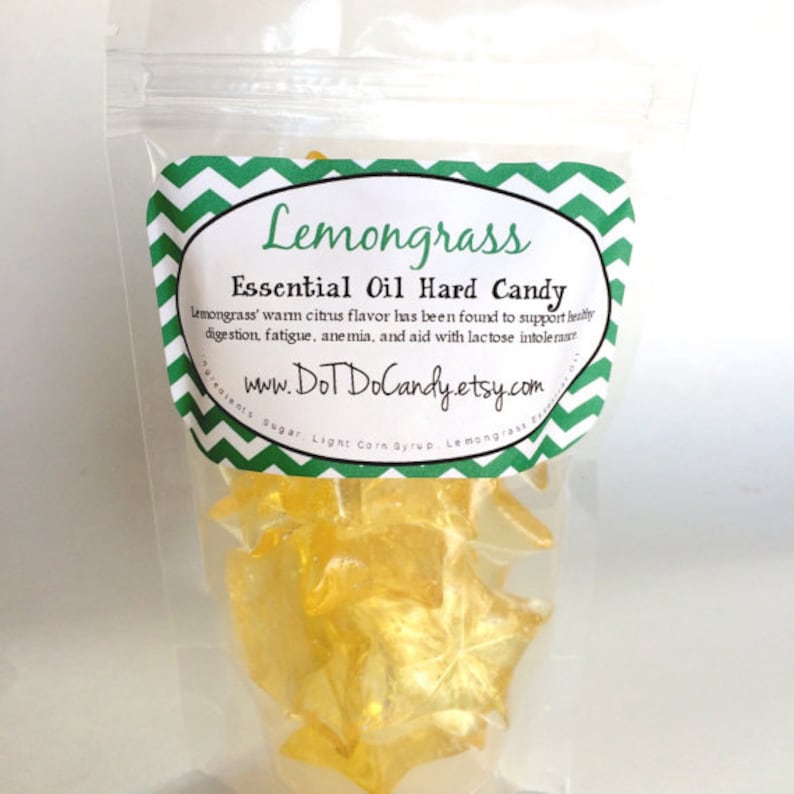 LEMONGRASS, Essential Oil Hard Candy, 5oz - Etsy