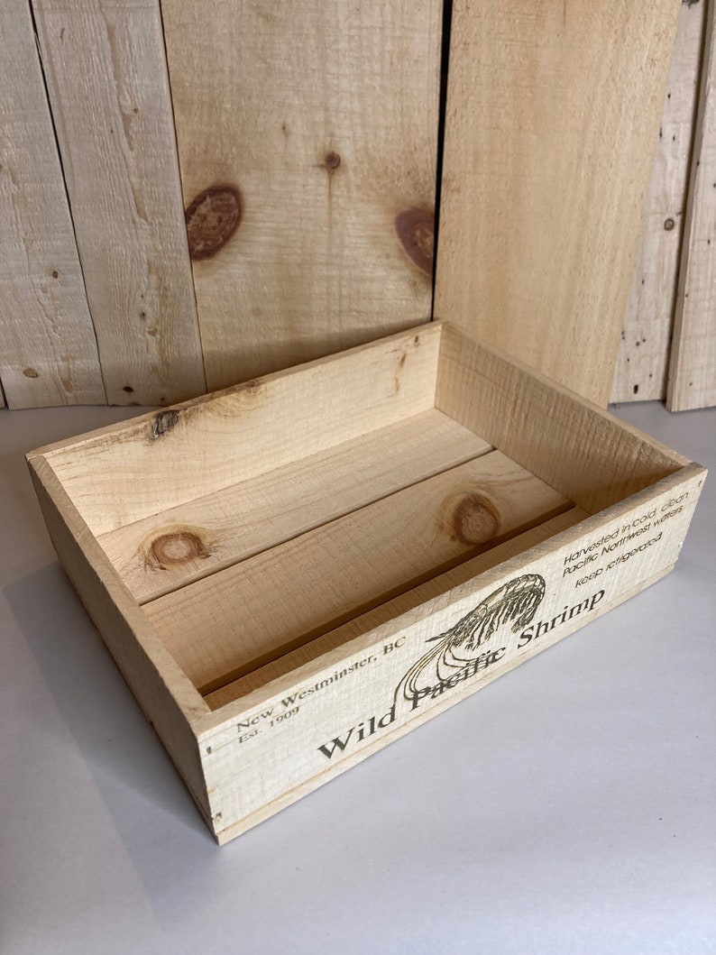 Vineyard Crate, Personalized Crate, Custom, Grapevine, Wine Box, Decor ...