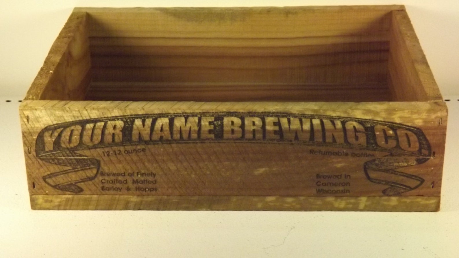 Personalized Beer Shipping Crate. - Etsy
