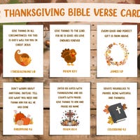 Gratitude Bible Verse Coloring Set of 10, Sunday School, Thankful Heart ...