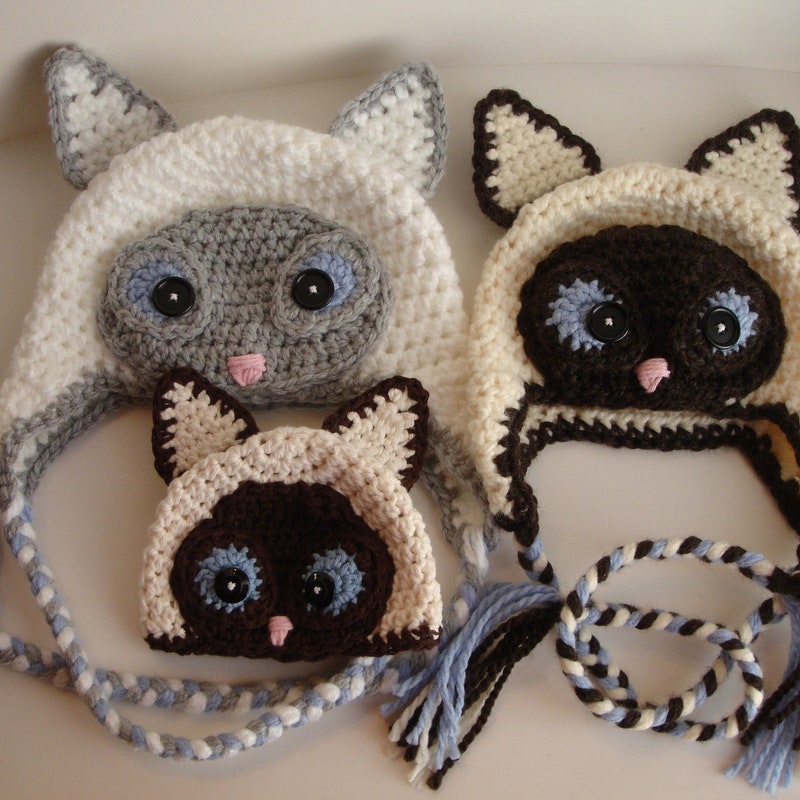 Crochet Cat Hat - Etsy