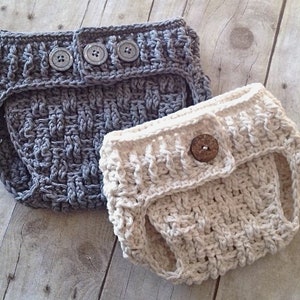 Crochet Pattern for Texture Weave Baby Diaper Cover | 2 Sizes | Crochet ...