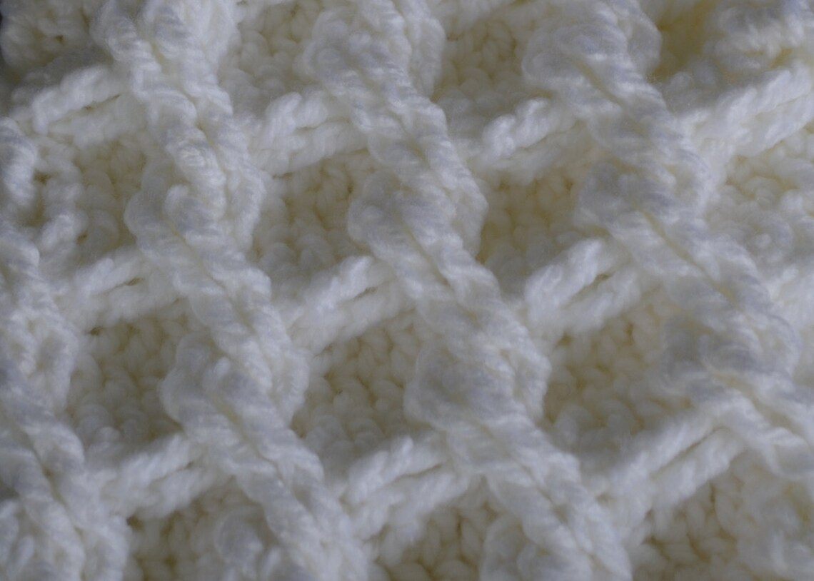 Crochet Pattern for Chunky Chain Link Baby Cocoon or Swaddle | Etsy