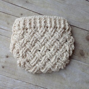 Crochet Pattern for Diagonal Weave Baby Diaper Cover | 2 Sizes ...