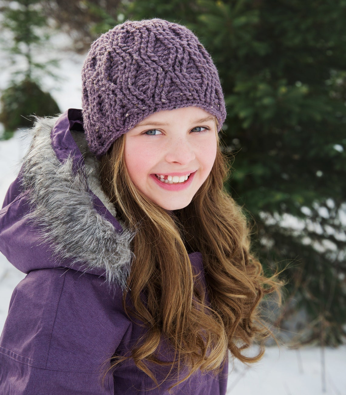Crochet Pattern for Making Waves Beanie | 6 Sizes | DIY Tutorial - Etsy