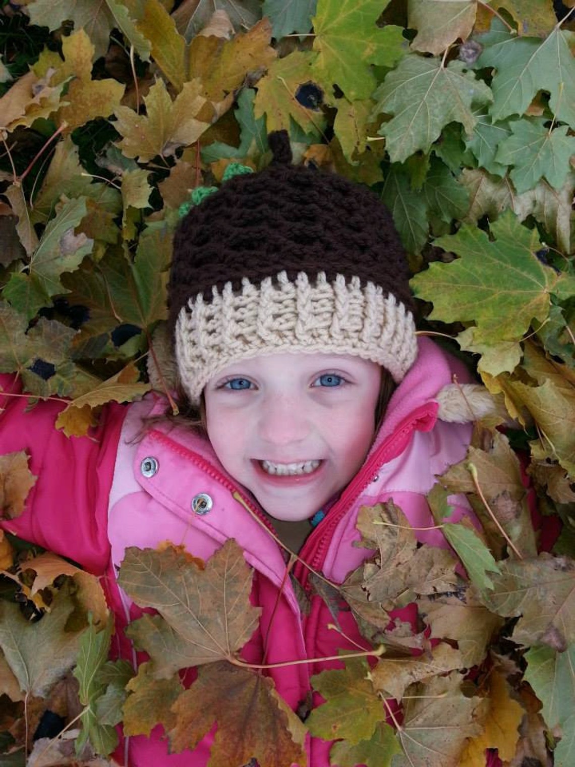 Crochet Pattern for Acorn Hat 5 Sizes Baby to Adult | Etsy