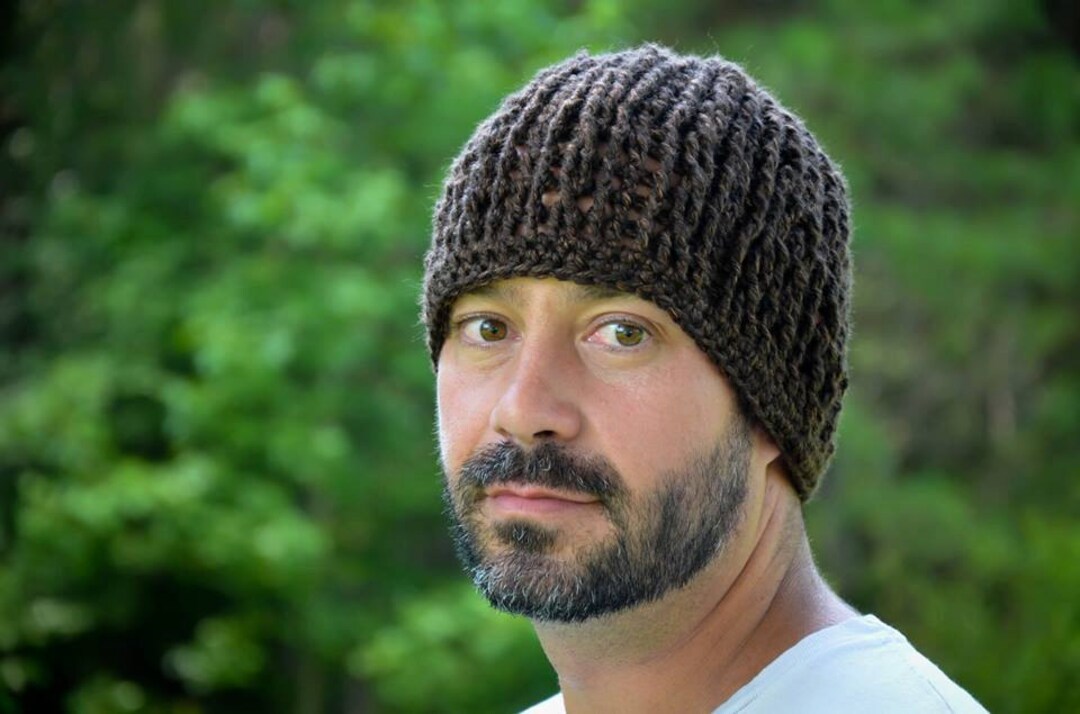Crochet Pattern for Double Helix Beanie Hat | 7 Sizes | Crochet Hat ...