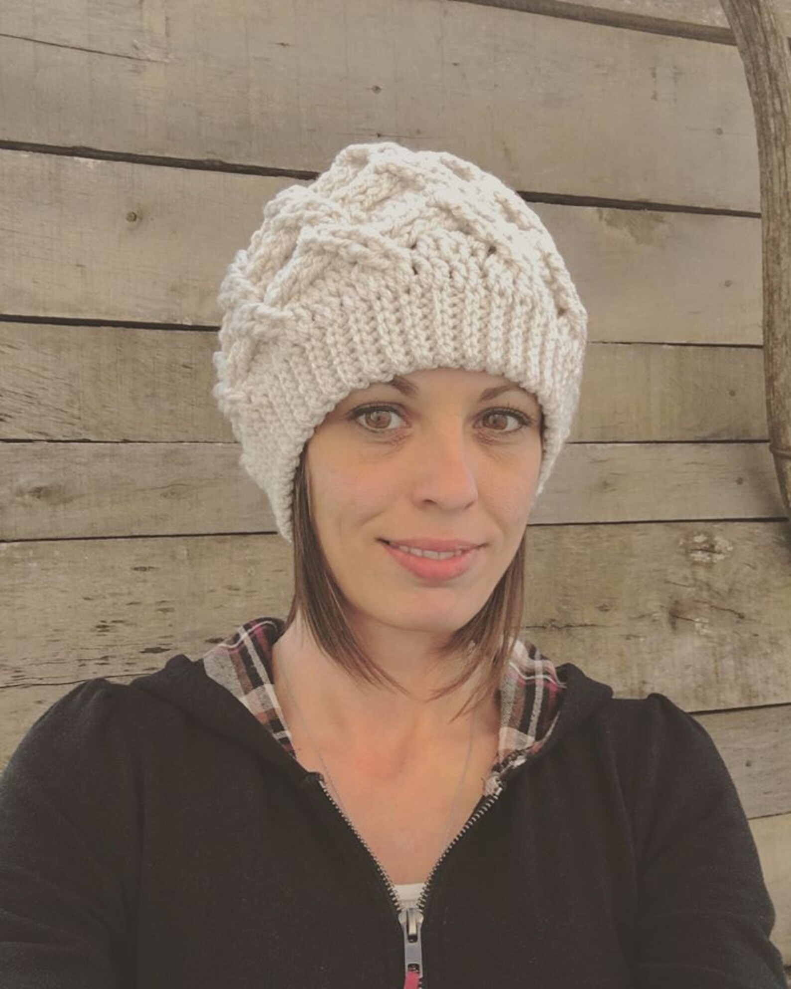 Crochet Pattern for Chain Link Slouch Hat 5 Sizes Crochet - Etsy