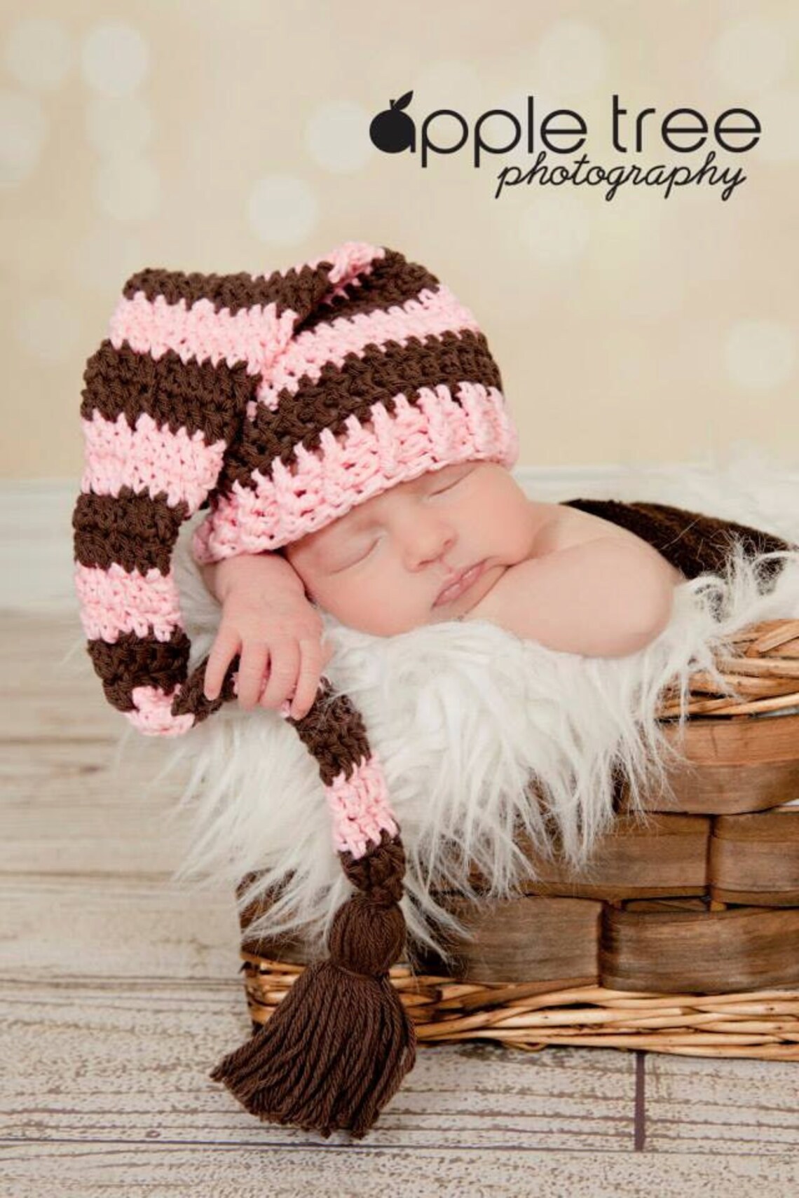 Crochet Pattern for Christmas Stocking Cap, Santa or Elf Hat | 9 Sizes ...