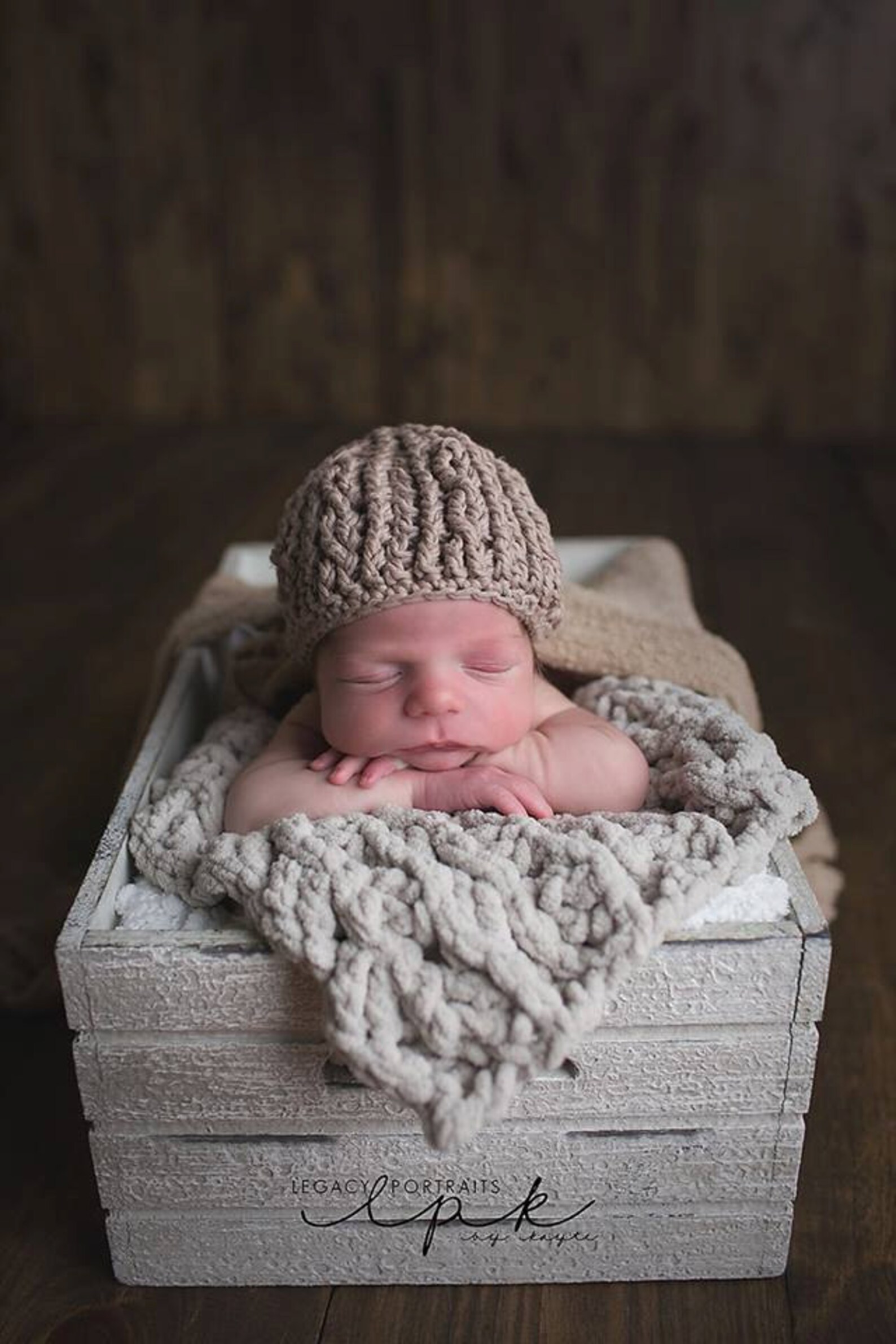 Crochet Pattern for Double Helix Beanie Hat | 7 Sizes | Crochet Hat ...