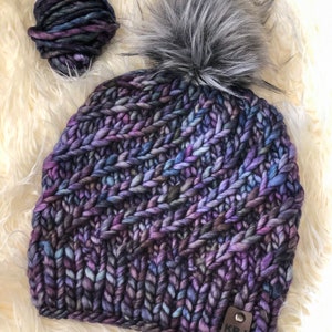 KNIT Pattern for Alpine Swirl Hat Knitting Pattern PDF Instructions DIY ...