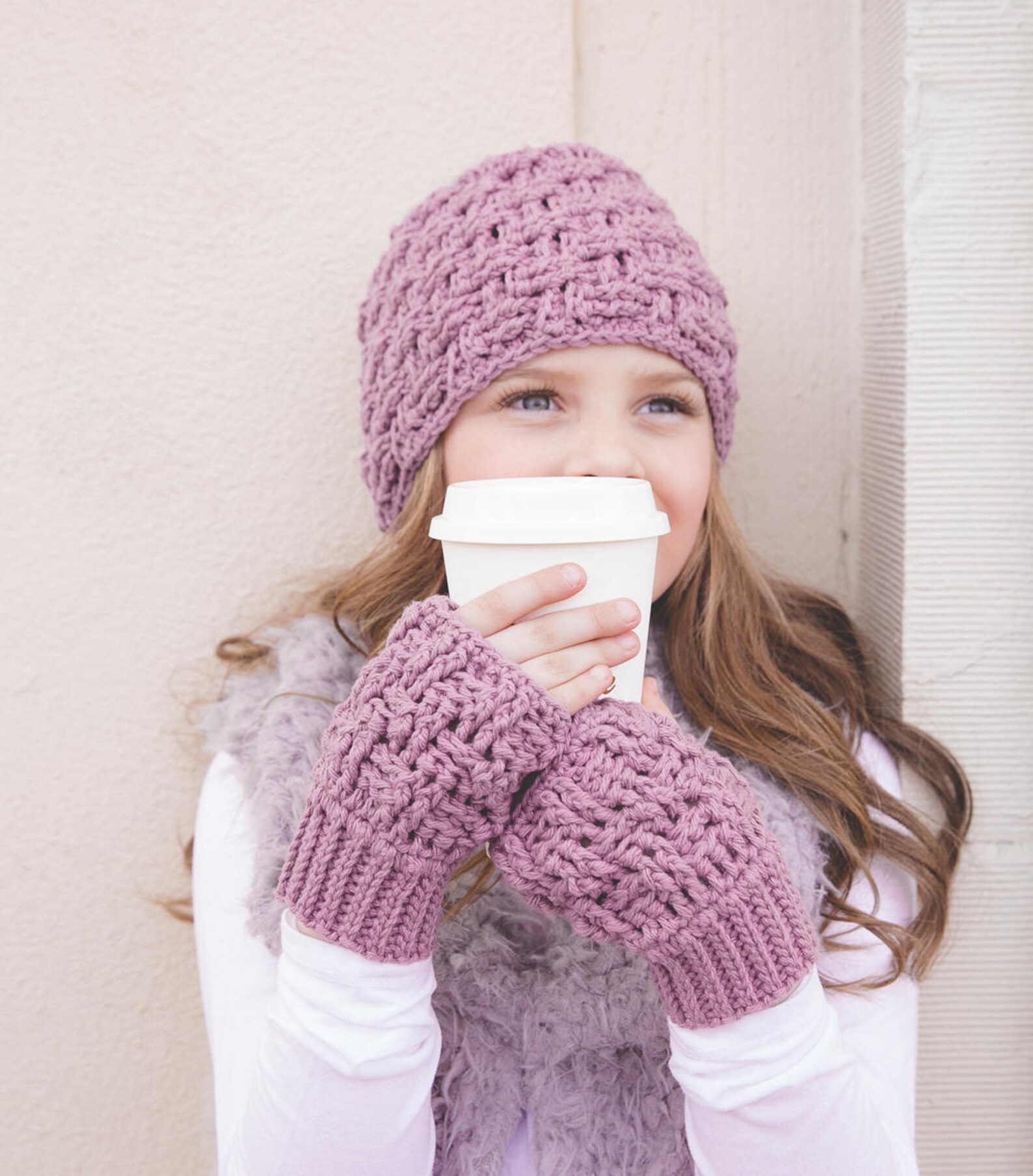 Crochet Pattern for Texture Weave Mittens or Fingerless Gloves - Etsy