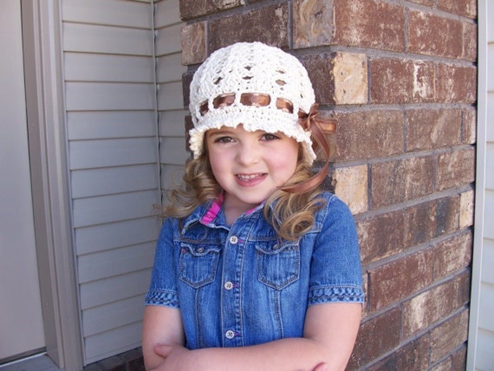 Crochet Pattern for Katrina Cloche Hat | 5 Sizes | Crochet Hat Pattern ...
