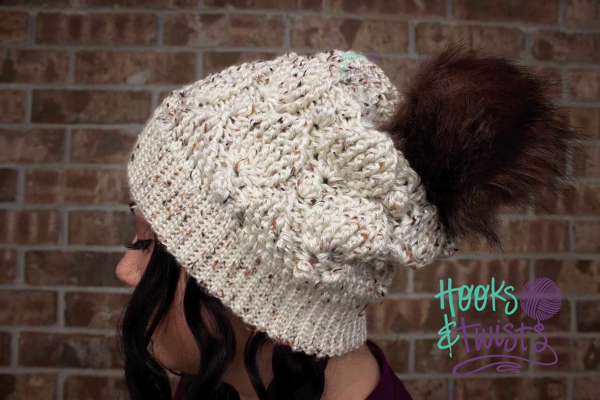 Crochet Pattern for Paradigm Shift Slouch Hat | 4 Sizes | Crochet Hat ...
