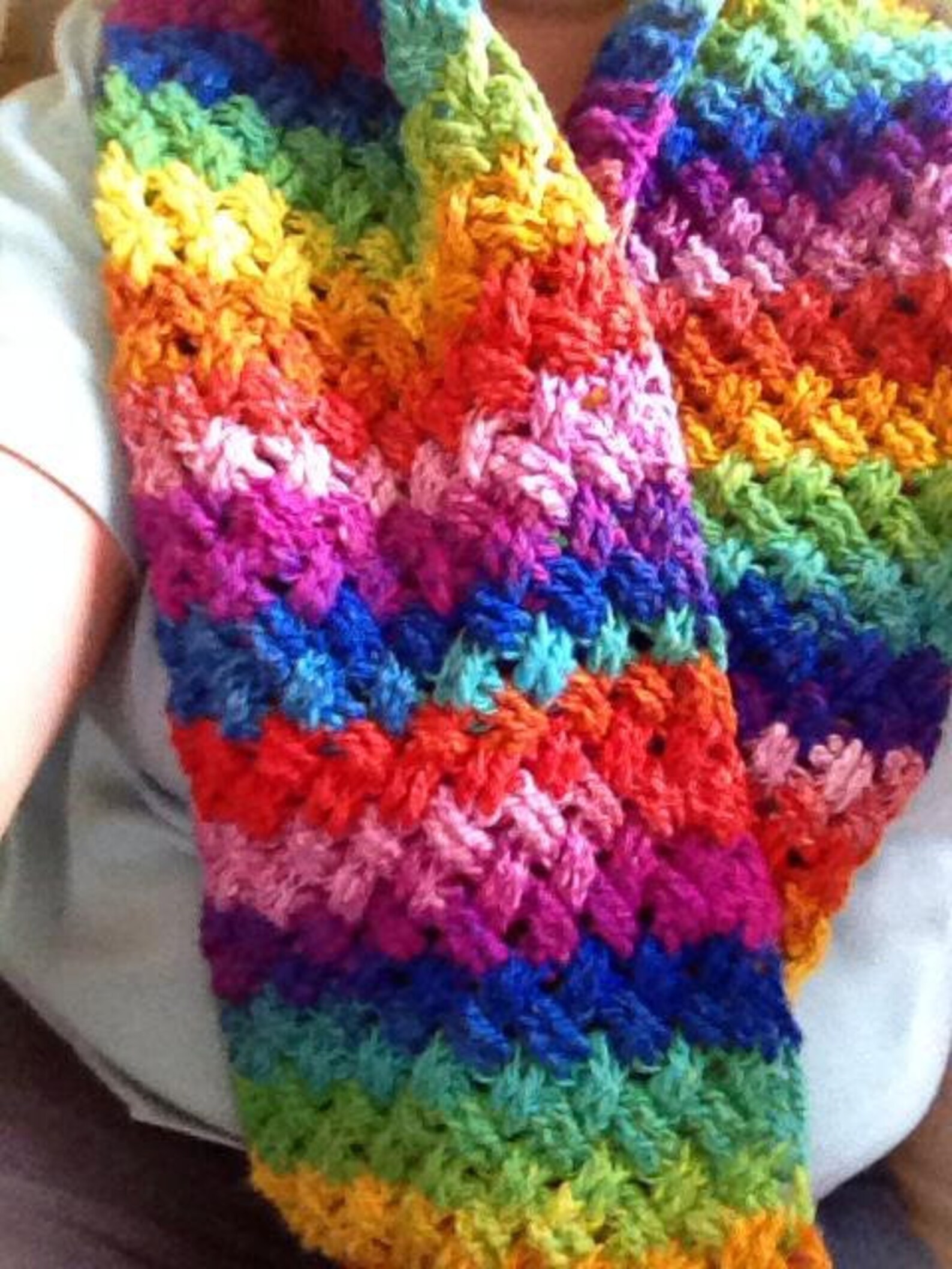 Crochet Pattern for Diagonal Weave Infinity Scarf or Cowl | Multiple ...