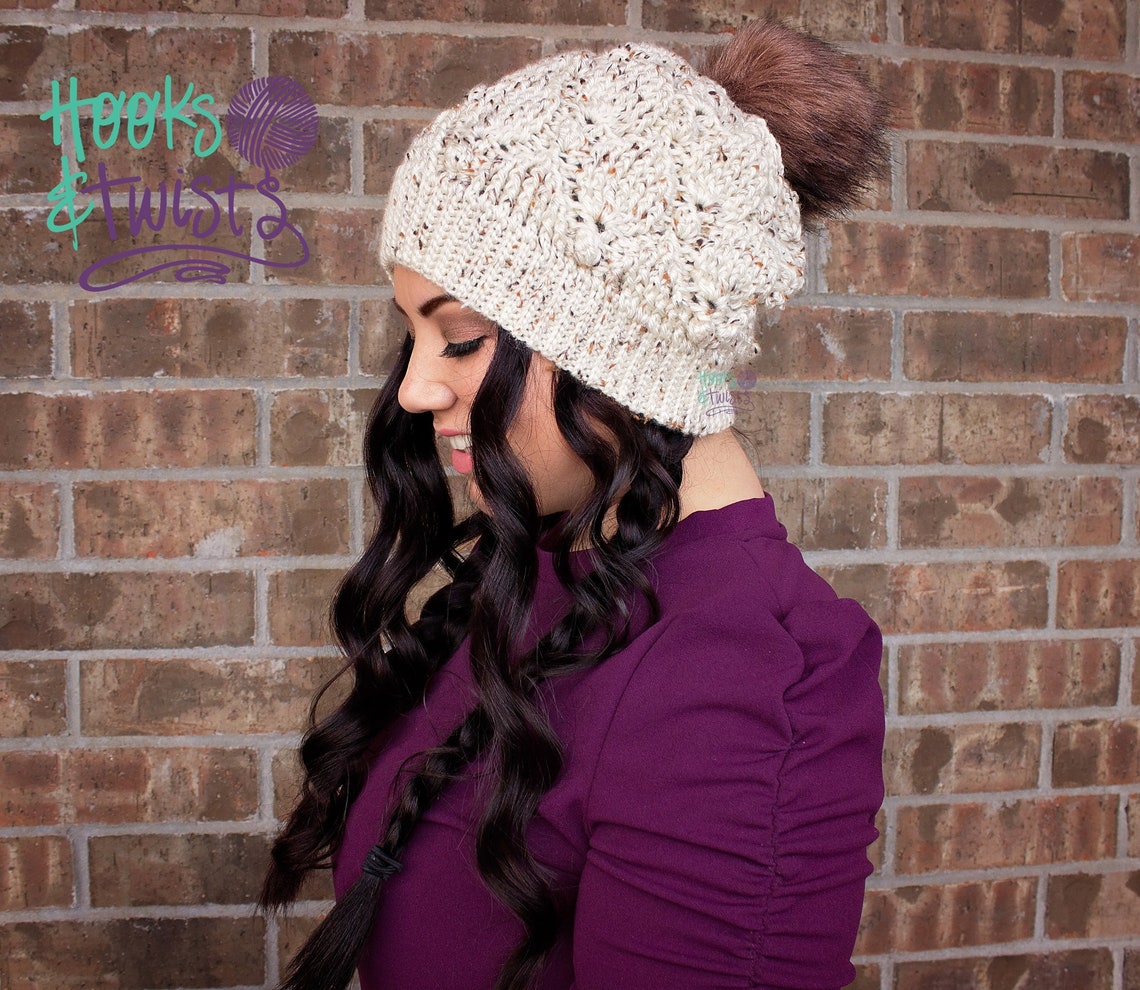 Crochet Pattern for Paradigm Shift Slouch Hat | 4 Sizes | Crochet Hat ...