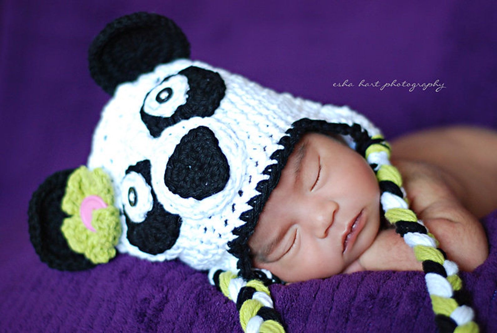 Crochet Pattern for Panda Bear Hat 5 Sizes Crochet Hat - Etsy