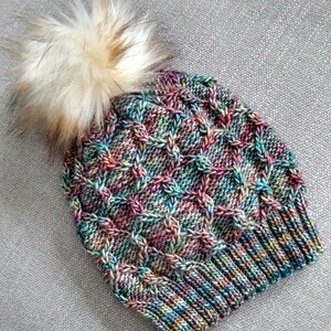 KNIT Pattern for Entangled Beanie | Knitting Pattern PDF Instructions ...