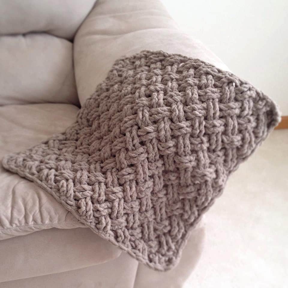 Gorgeous Hand Crochet Blanket In An Hour Flax Twine | atelier-yuwa.ciao.jp