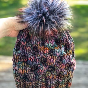KNIT Pattern for Honeycomb Beanie | Knitting Pattern PDF Instructions ...