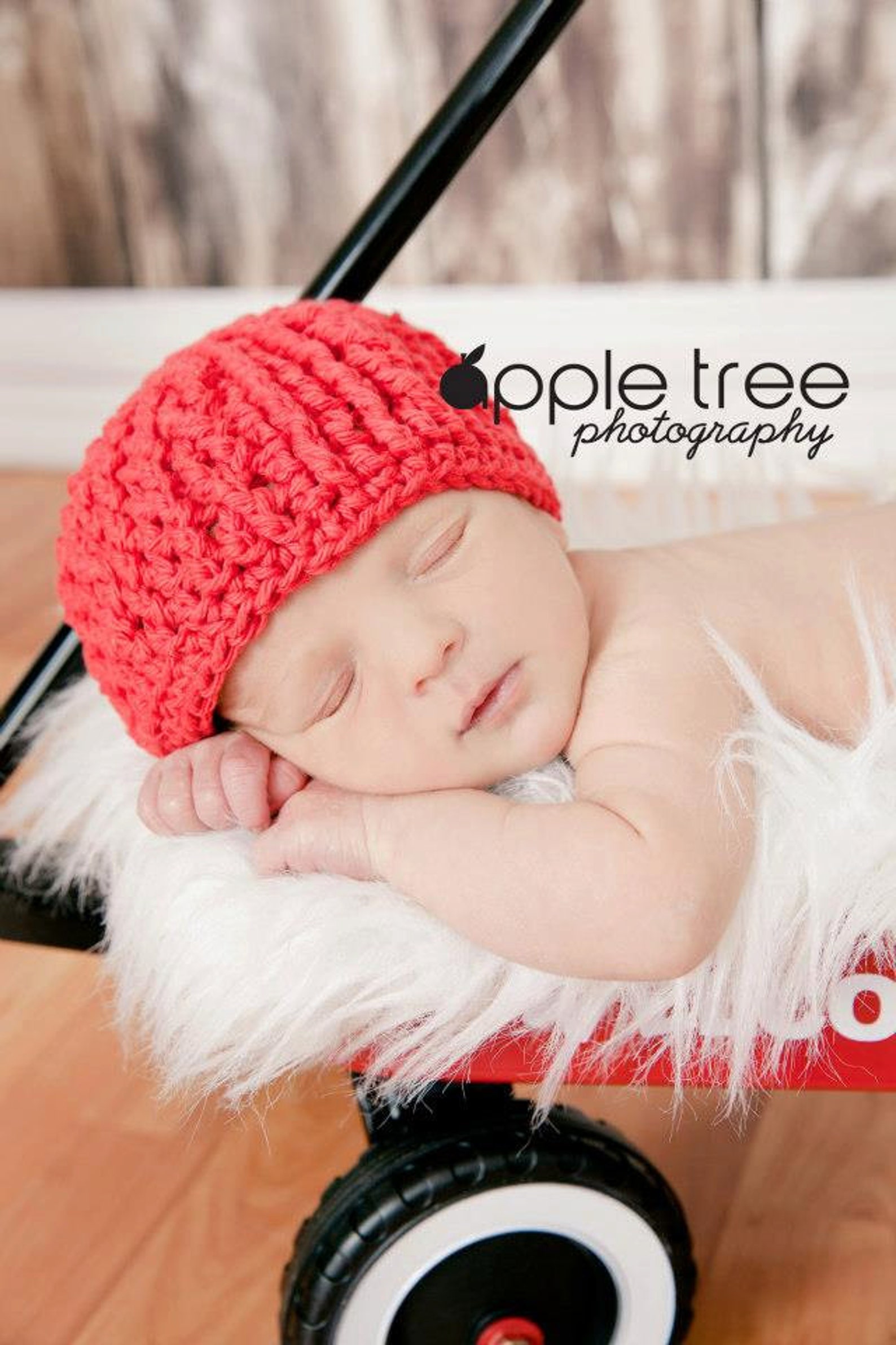 Crochet Pattern for Double Helix Beanie Hat | 7 Sizes | Crochet Baby ...