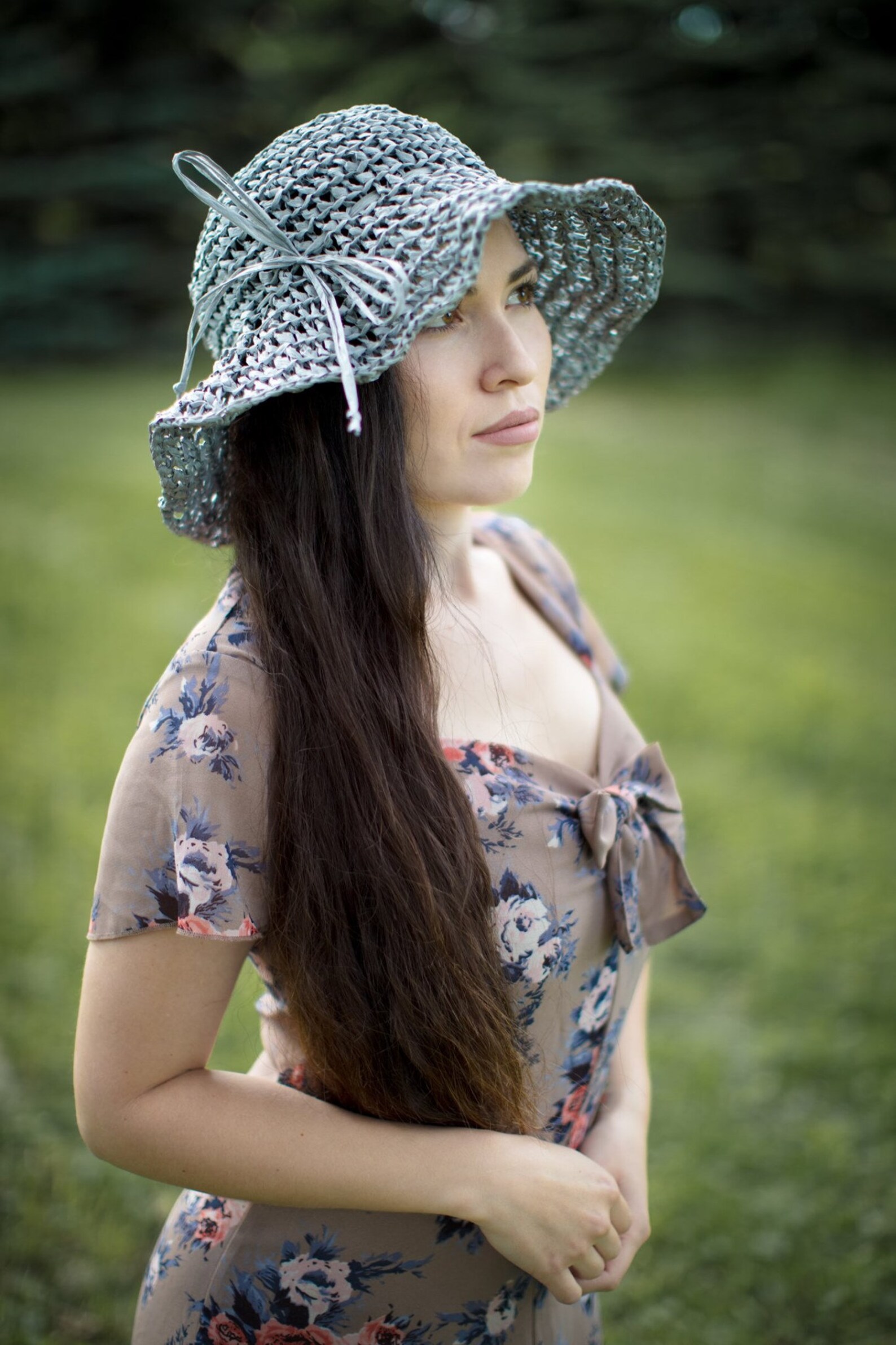 Crochet Pattern for Summer Solstice Sun Hat | 4 Sizes | Floppy Brim ...