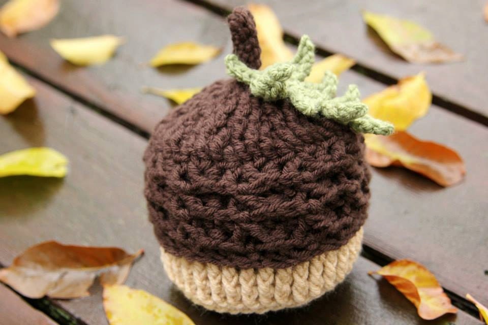 Crochet Pattern for Acorn Hat 5 Sizes Crochet Hat Pattern - Etsy