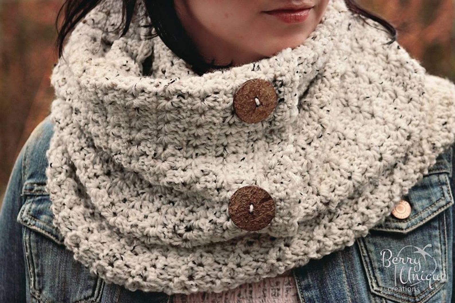 Crochet Pattern for Star Stitch Infinity Scarf or Cowl Any - Etsy