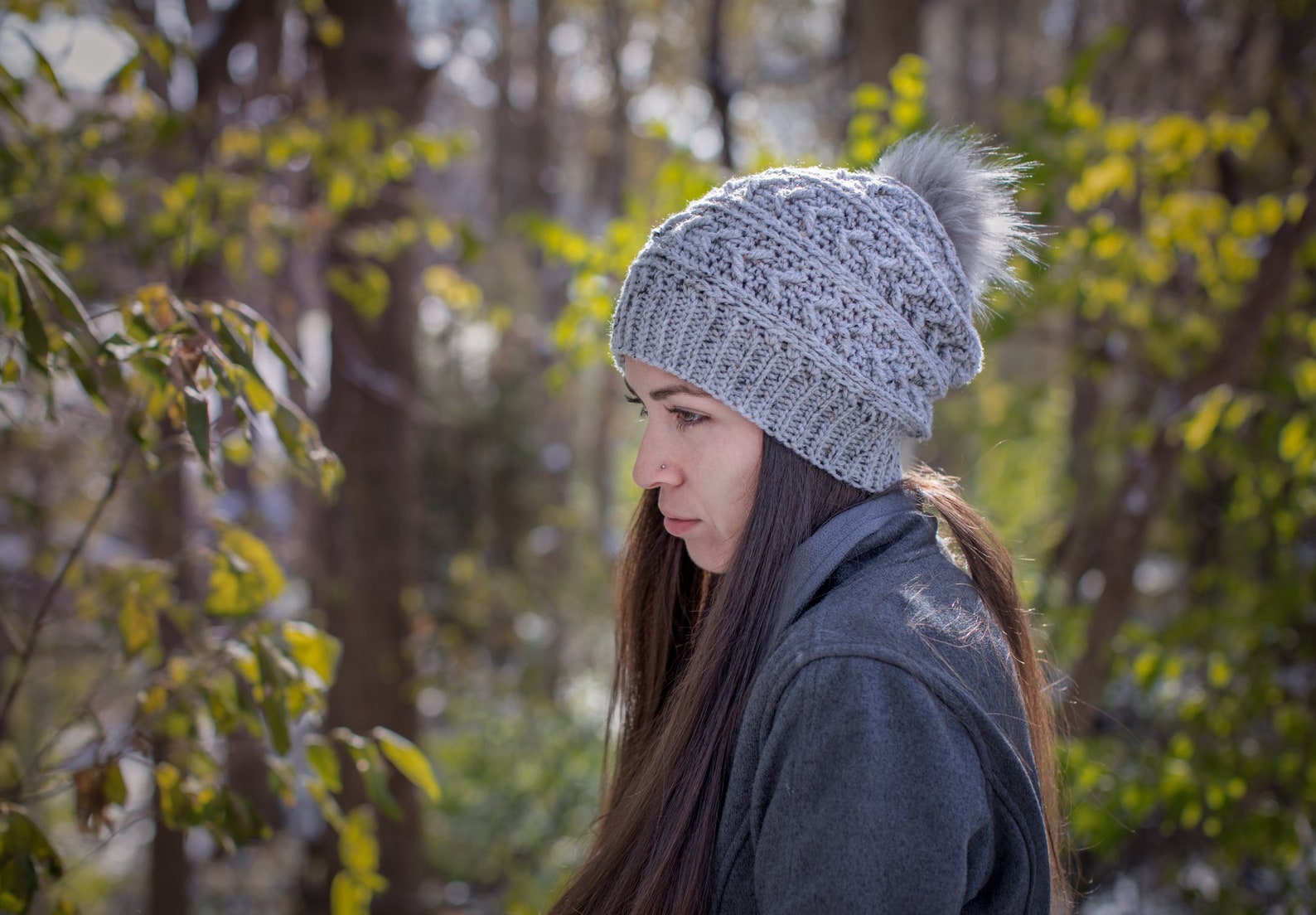 Crochet Pattern for Arrow Ridge Slouch Hat 4 Sizes Baby to | Etsy