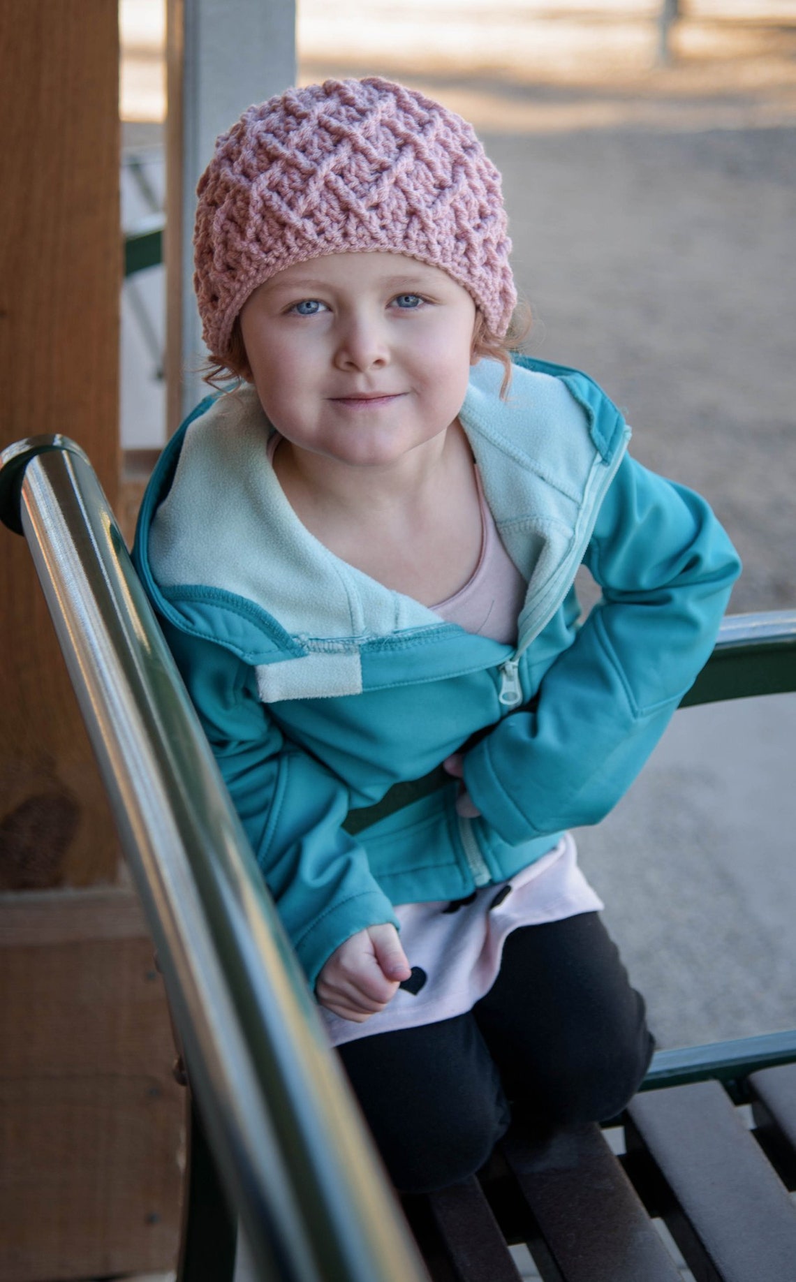 Crochet Pattern for Mini Harlequin Beanie Hat | 6 Sizes | Crochet Hat ...