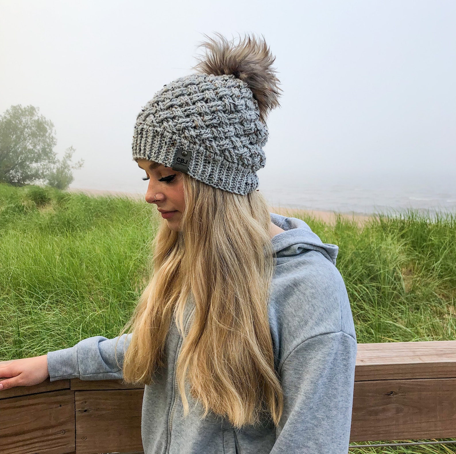 Crochet Pattern for Diagonal Weave Slouch 5 Sizes Baby - Etsy