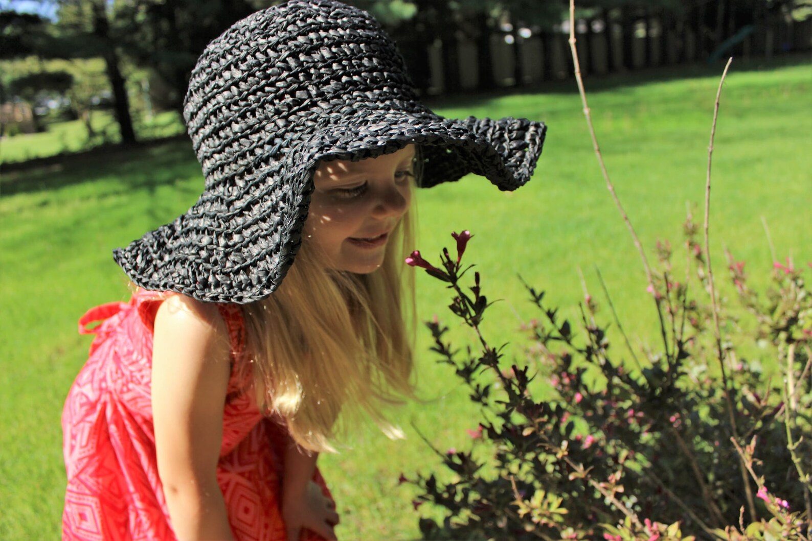 Crochet Pattern for Summer Solstice Sun Hat | 4 Sizes | Floppy Brim ...