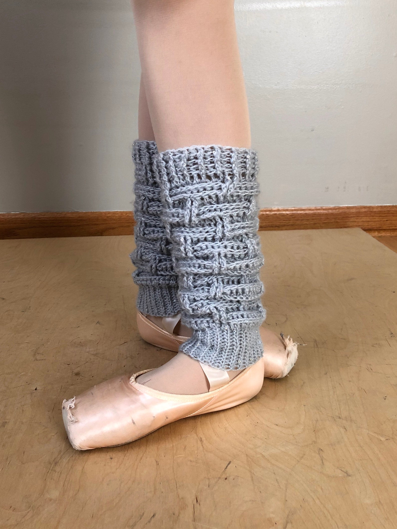 Crochet Pattern for Ballet Weave Leg Warmers | Any Size | Crochet Leg ...