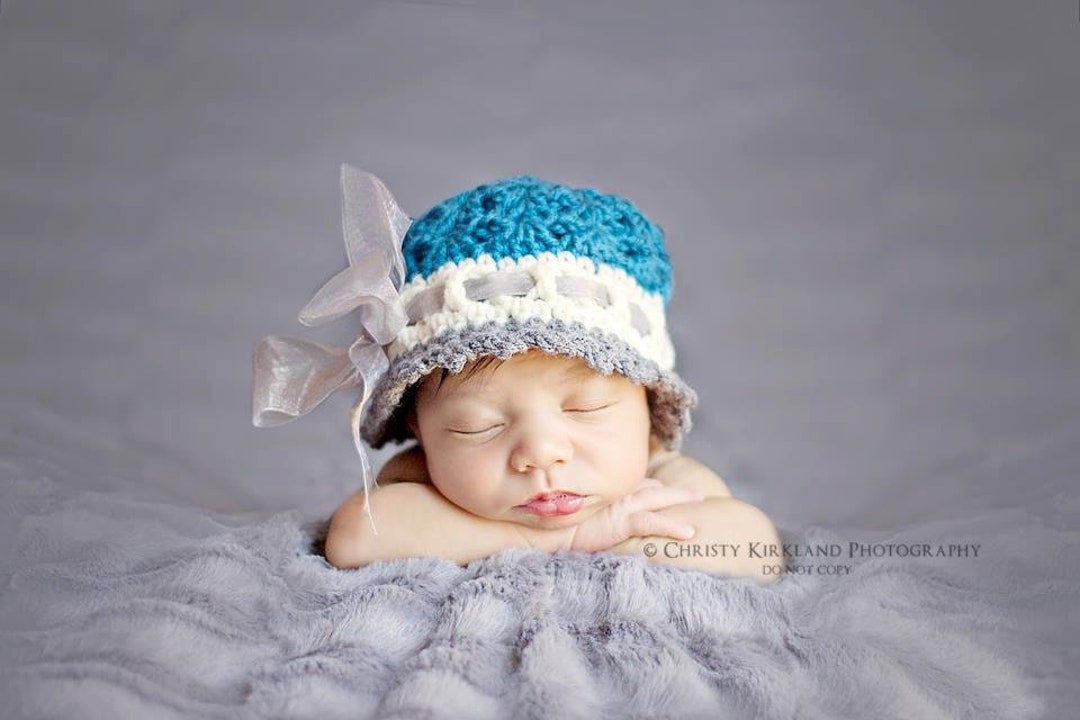 Crochet Pattern for Katrina Cloche Hat | 5 Sizes | Crochet Hat Pattern ...