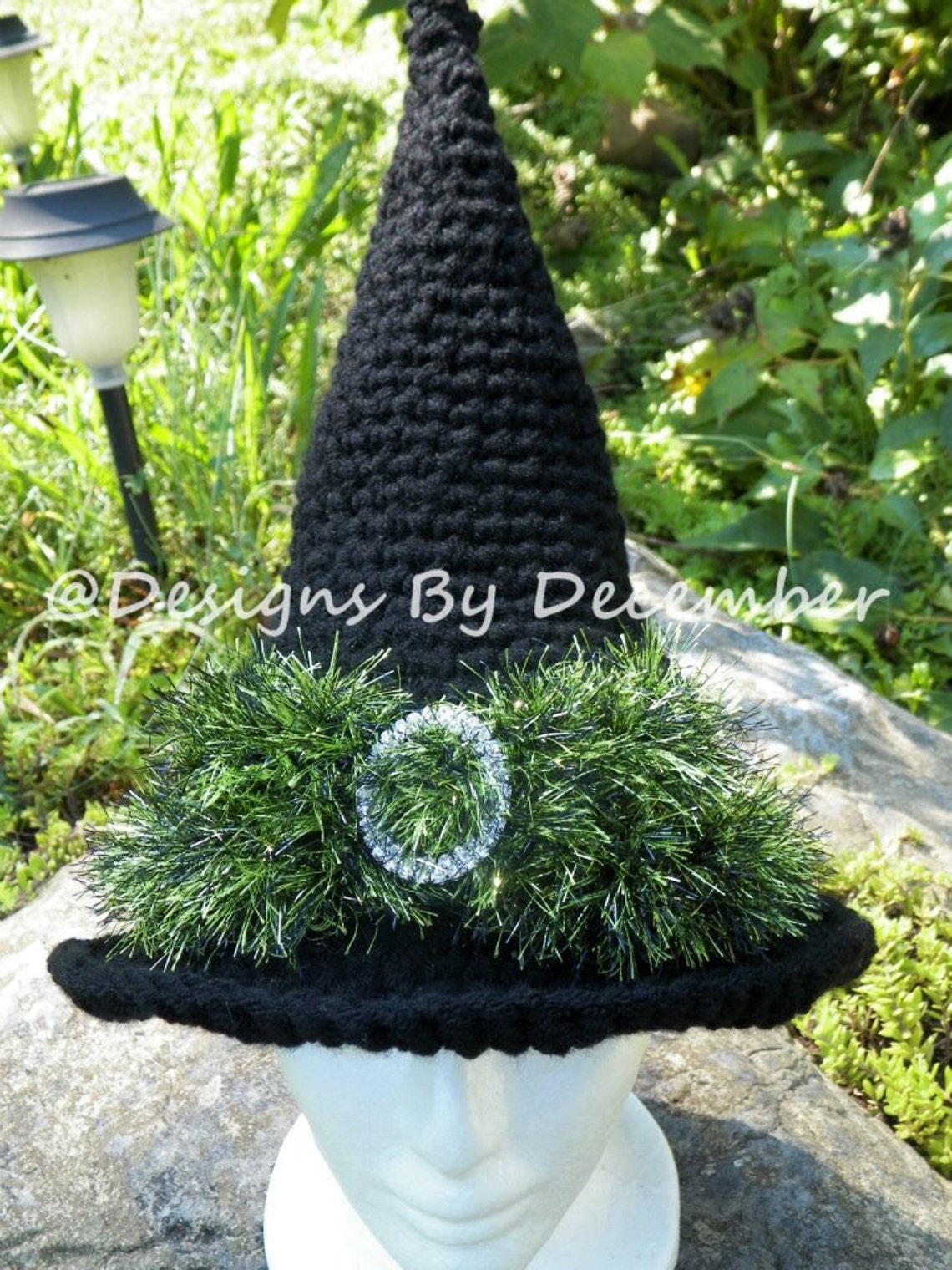 Crochet Pattern for Halloween Witch and Wizard Hat 8 Sizes - Etsy