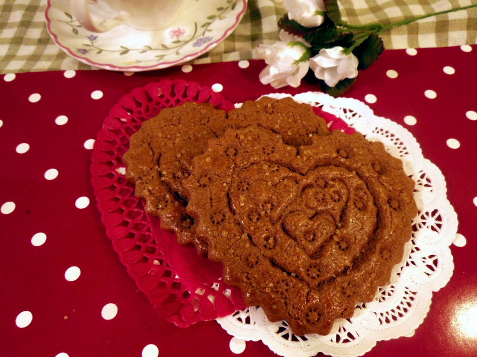 Ginger Heart Shaped Cookies-gift Boxed for Her -him- Give Your Heart to ...