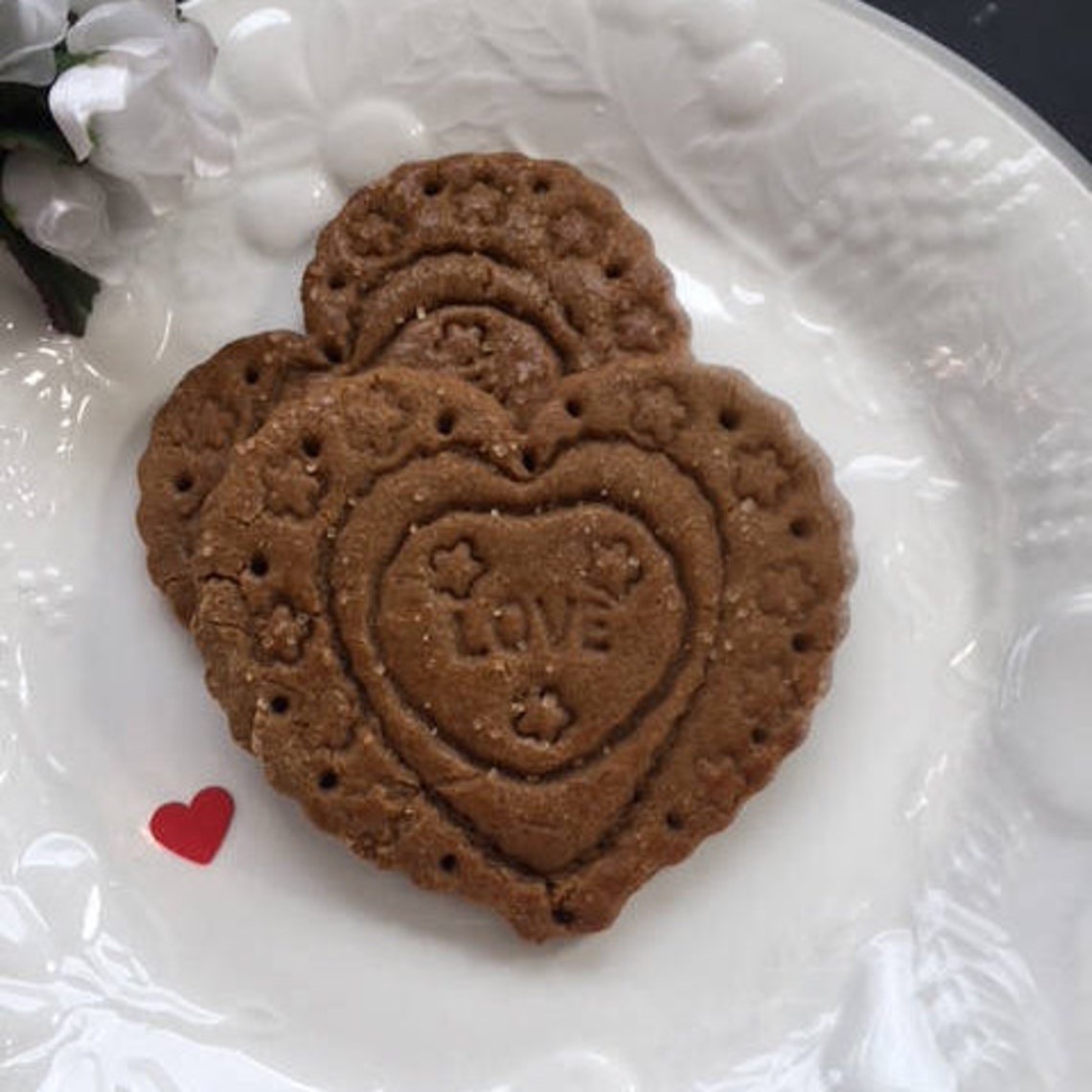 Ginger Heart Shaped Cookies-gift Boxed for Her him Give Your - Etsy
