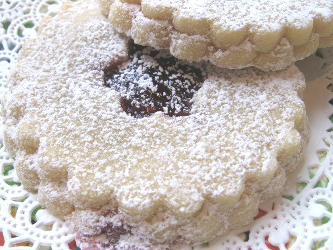 Classic Sugar Cookies Filled With Raspberry Jam Dreamy Soft - Etsy