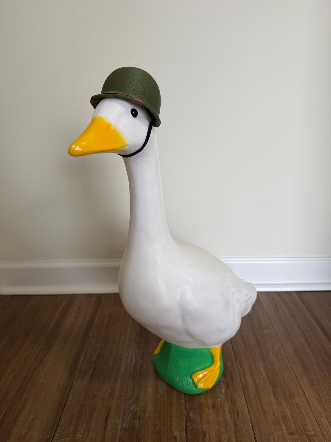 Army Helmet for Porch Goose - 3D Printed Accessory - Etsy
