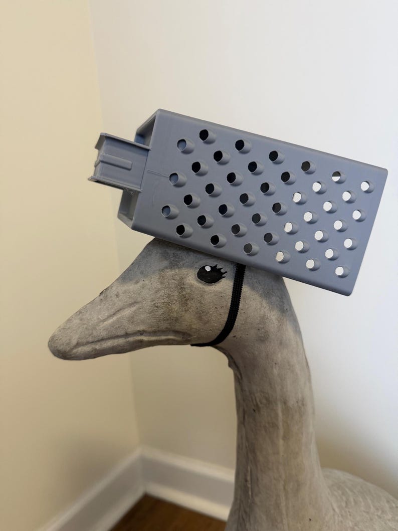 Cheese Grater Hat for Porch Goose - 3D Printed Accessory - Etsy