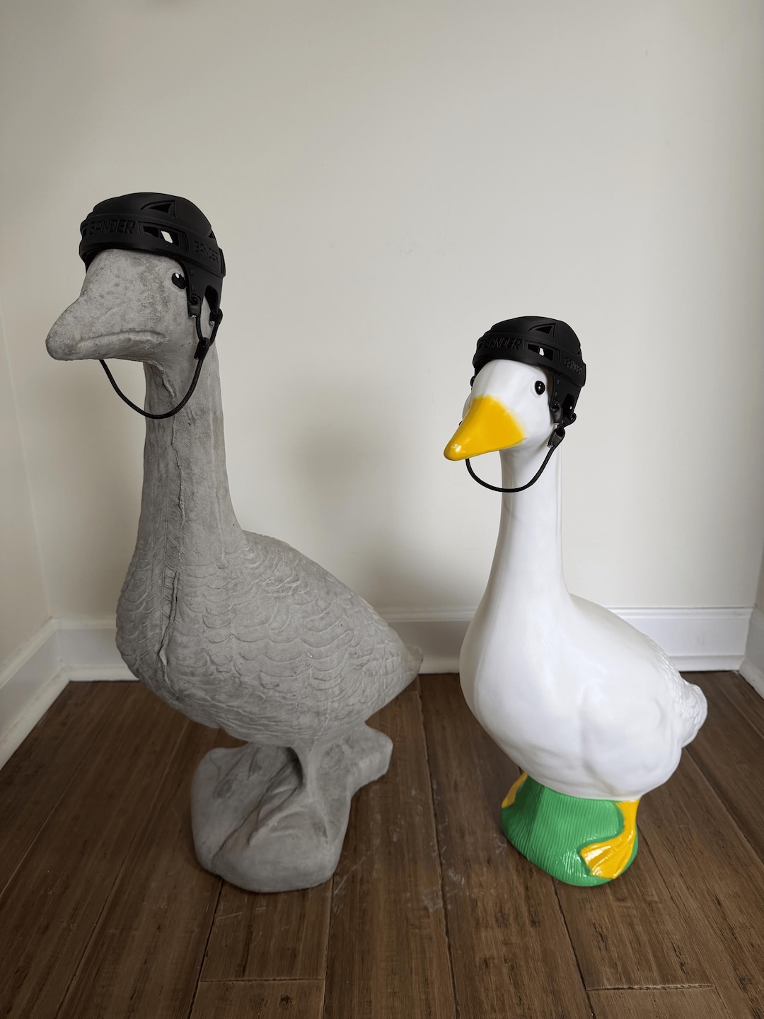 Hockey Helmet for Porch Goose - 3D Printed Game Day Decor - Etsy