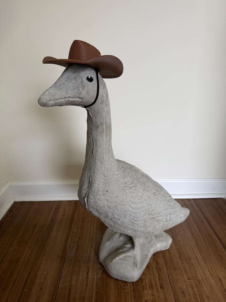 Cowboy Hat for Porch Goose - 3D Printed Accessory - Etsy