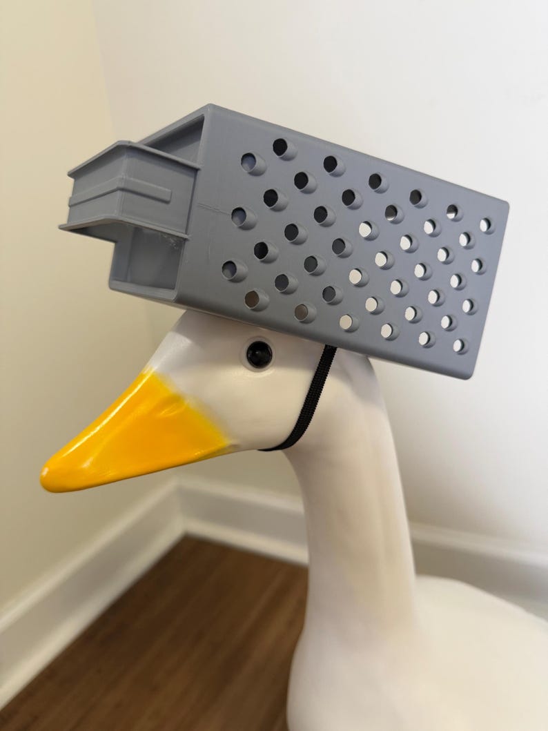 Cheese Grater Hat for Porch Goose - 3D Printed Accessory - Etsy